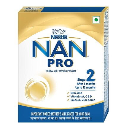 Nestlé NAN PRO 2 Formula Milk, After 6 Months, 400g | FamilyNes